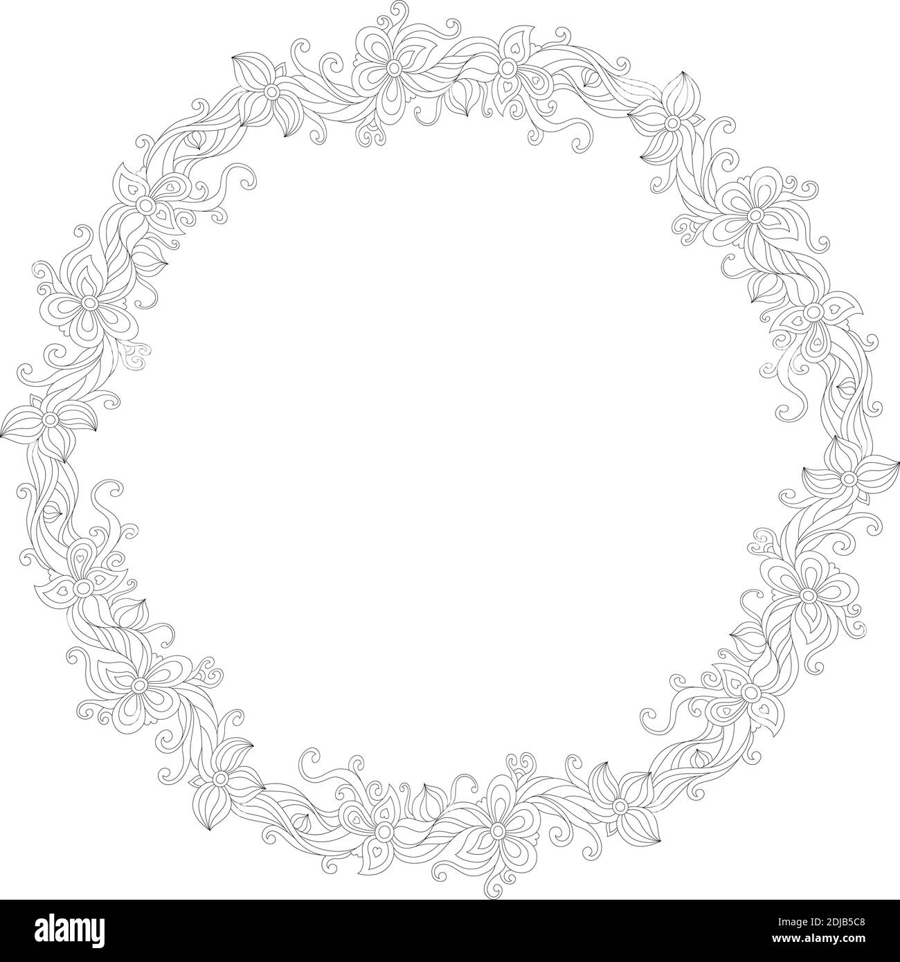 White Circle Frame Png