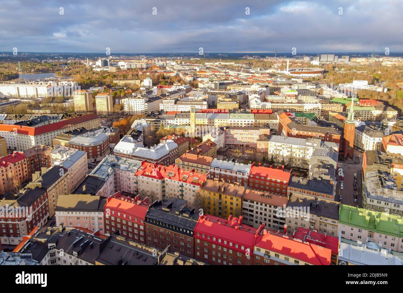 Helsinki City in Finland Stock Photo - Alamy