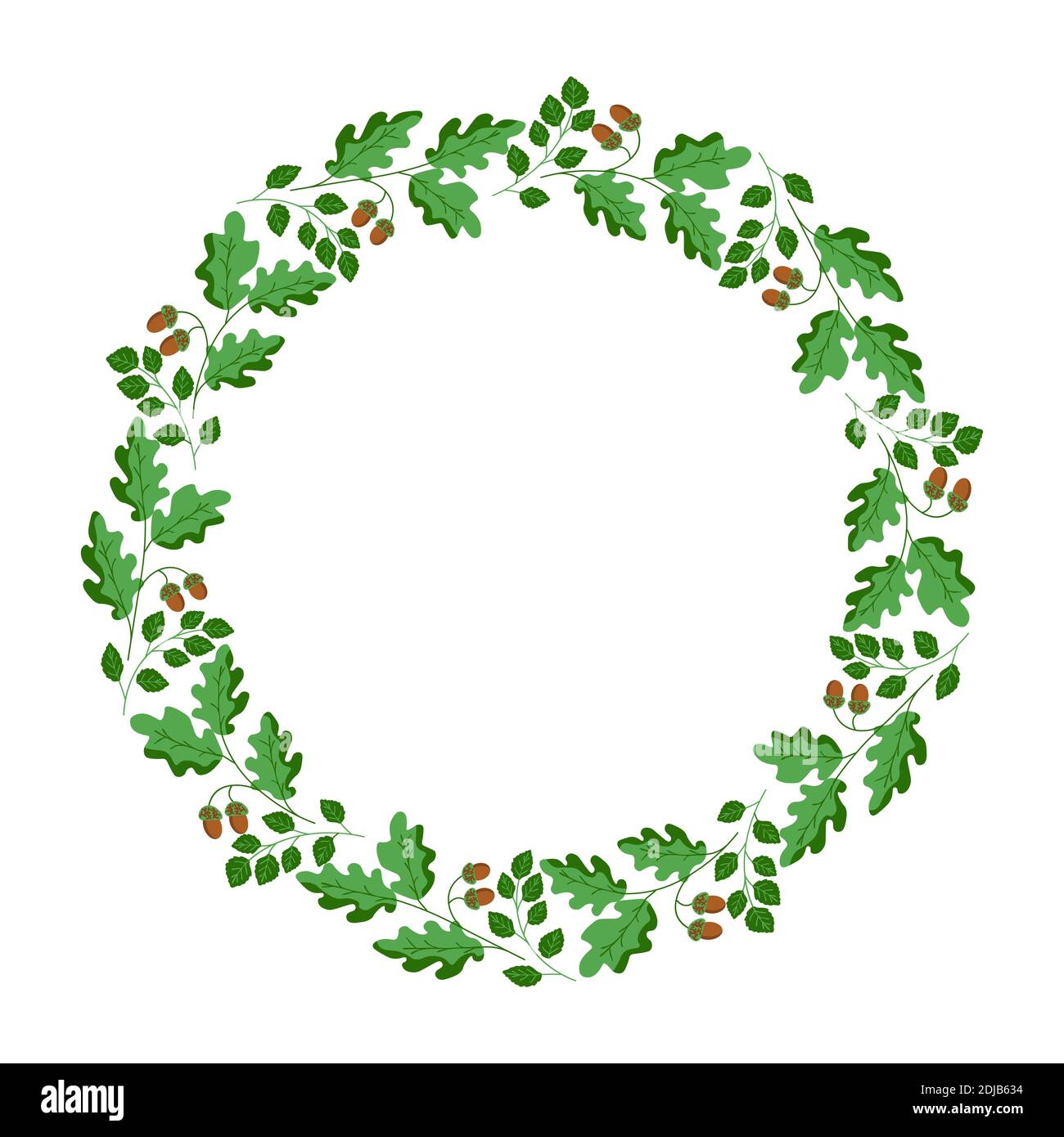 Decorative wreath Cut Out Stock Images & Pictures - Alamy