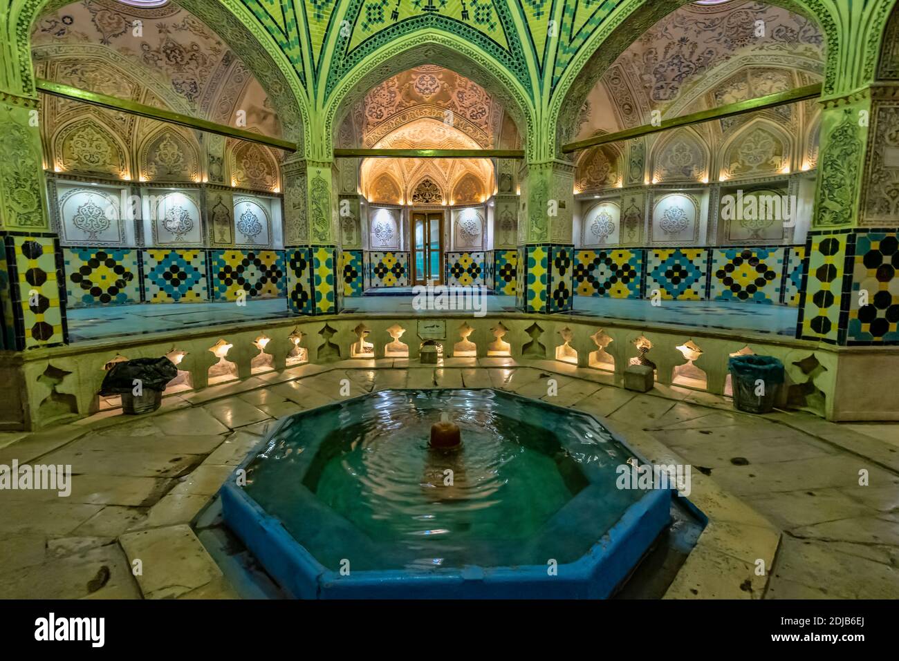 October 23, 2018. Hammam Sultan Mir Ahmad house, Kashan, Iran Stock ...