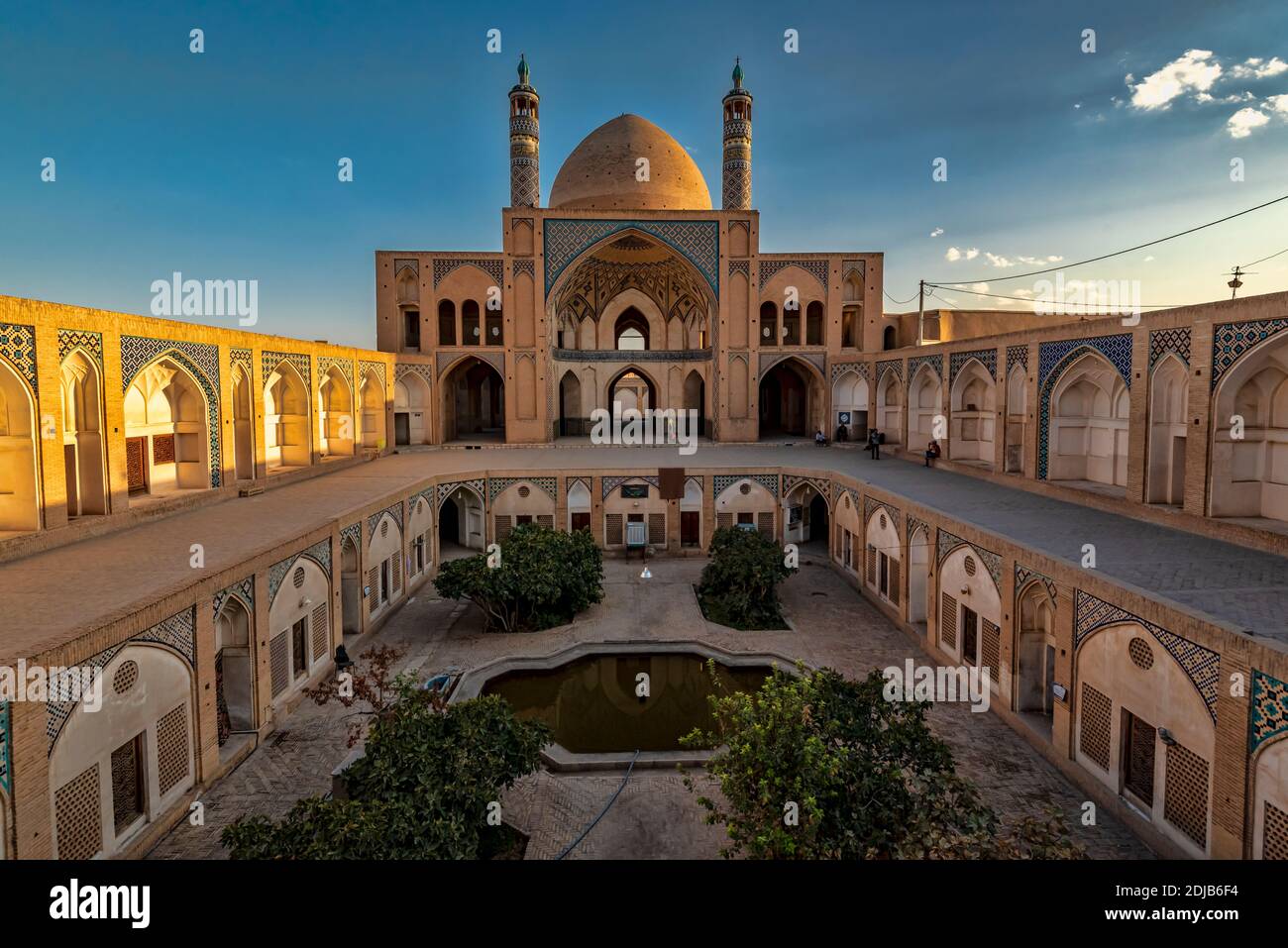 October 23, 2018. Agha Bozorg Mosque, Kashan, Iran Stock Photo - Alamy