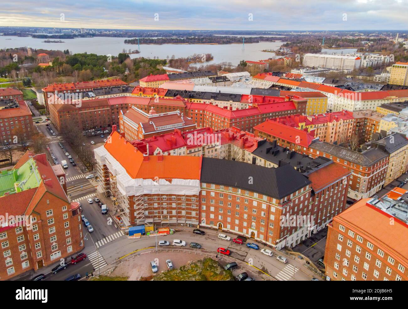 Helsinki drone hi-res stock photography and images - Alamy