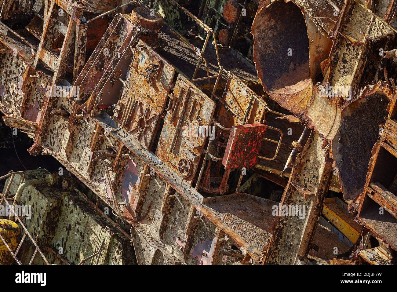 Cargo ship wreck Stock Photo - Alamy