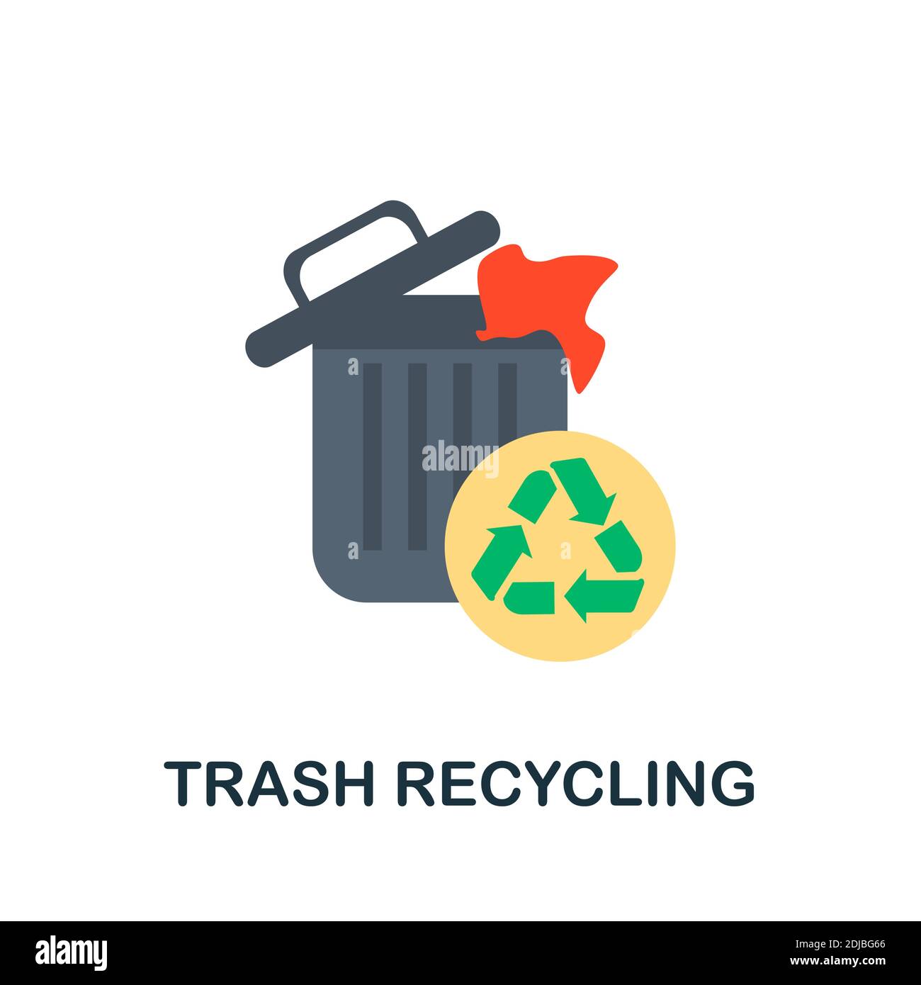 Computer trash logo Stock Vector Images - Alamy