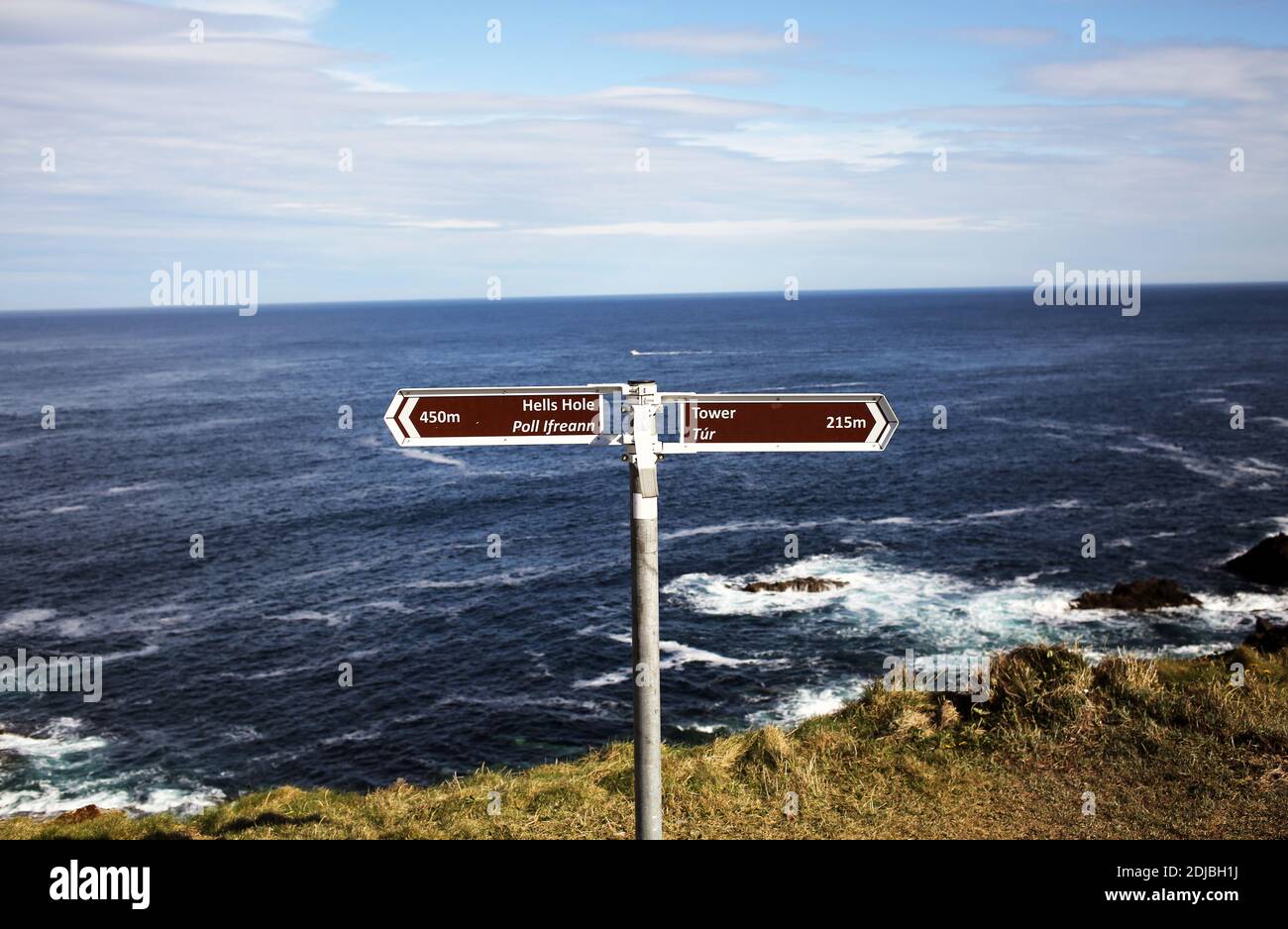 Malin head sign hi-res stock photography and images - Alamy