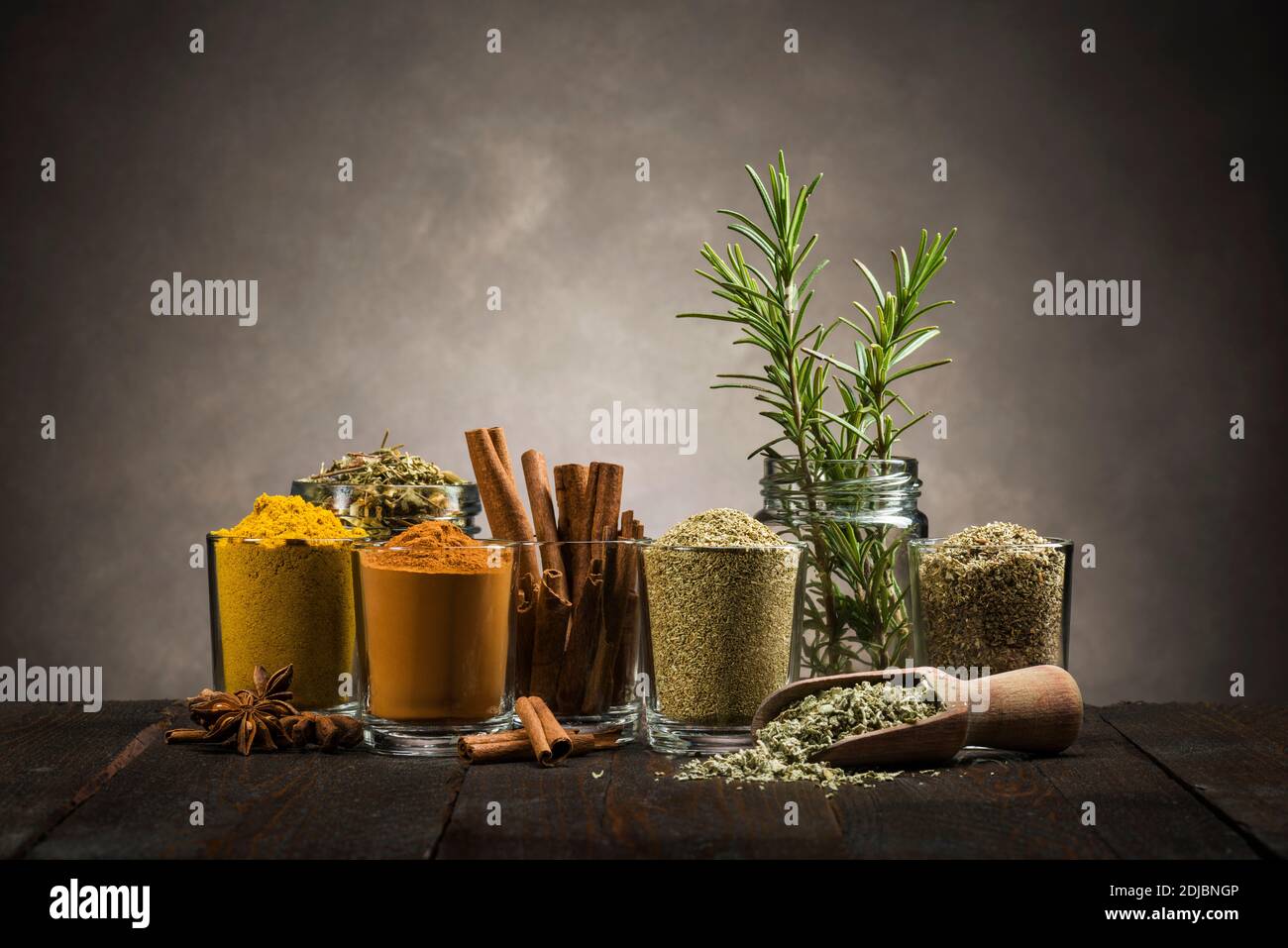 Indian spices jars hi-res stock photography and images - Alamy