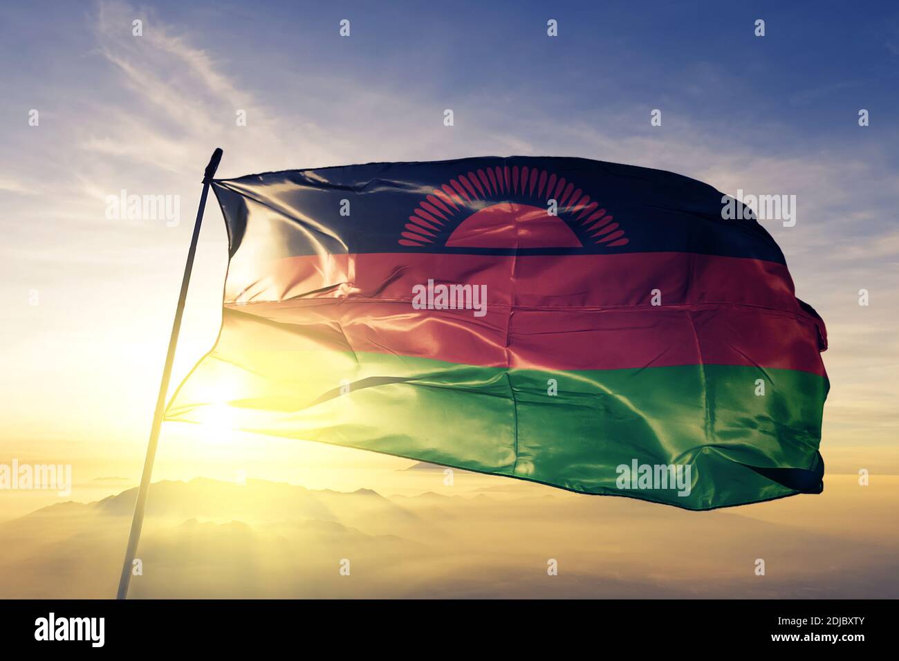 Malawian flag hi-res stock photography and images - Alamy