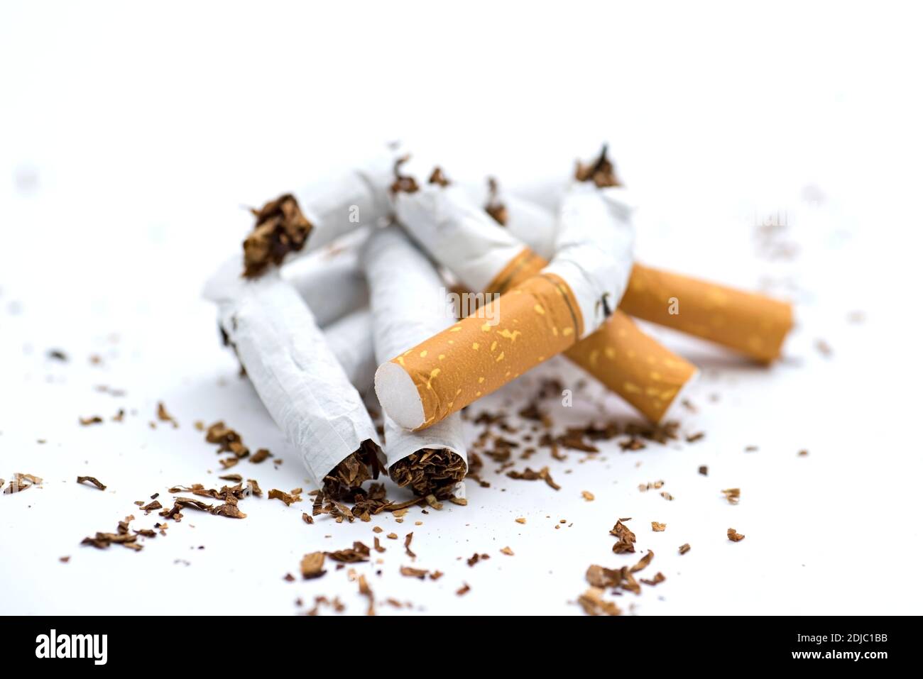 Crushed Cigarettes High Resolution Stock Photography and Images - Alamy