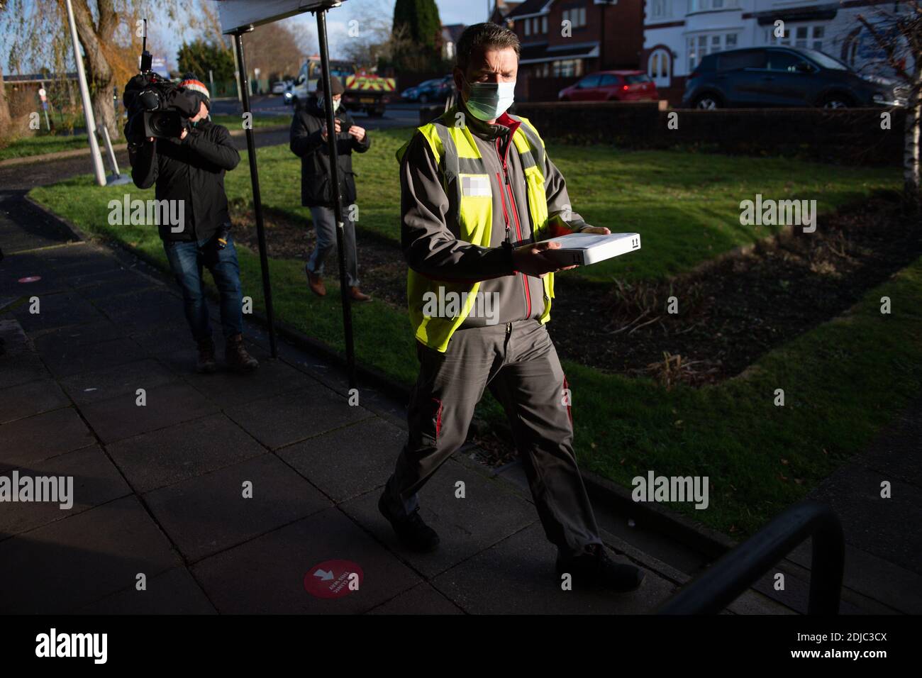 IMAGE PIXELATED BY PA PICTURE DESK AT REQUEST OF NHS Delivery of the ...