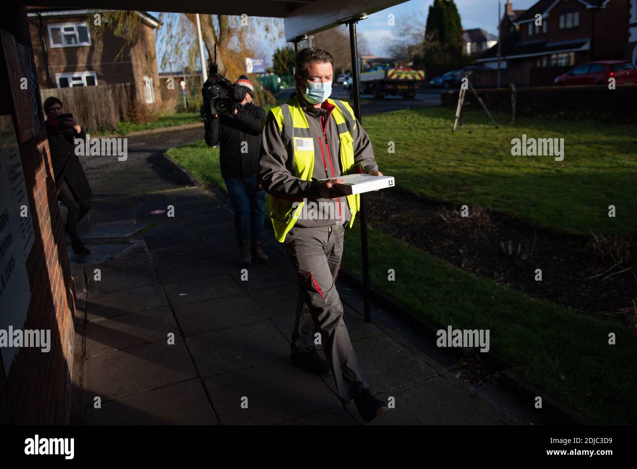 IMAGE PIXELATED BY PA PICTURE DESK AT REQUEST OF NHS Delivery of the ...