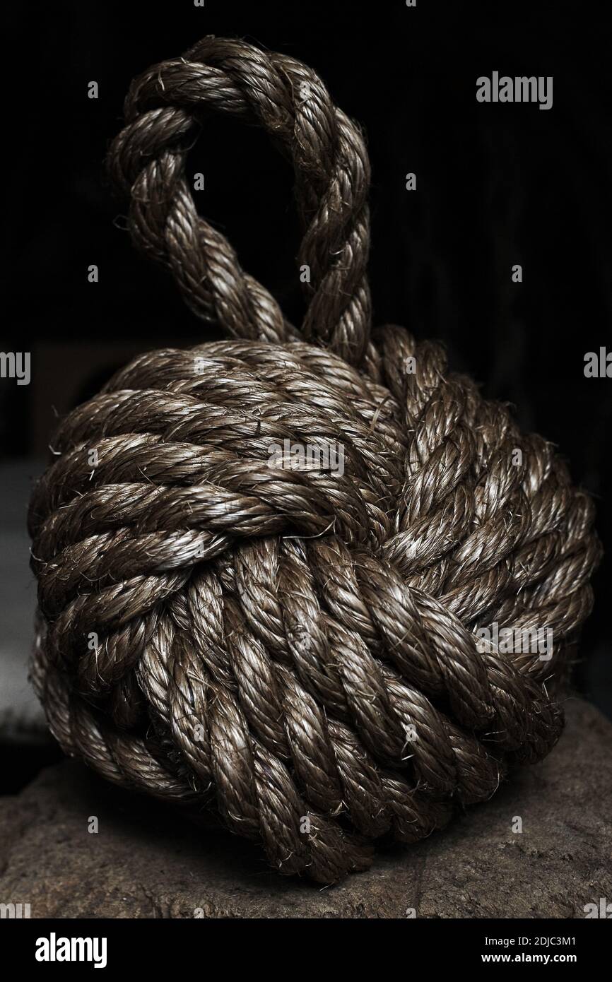 GREAT BRITAIN / England /Ipswich/Suffolk/ Des Pawson ropeworker Stock ...