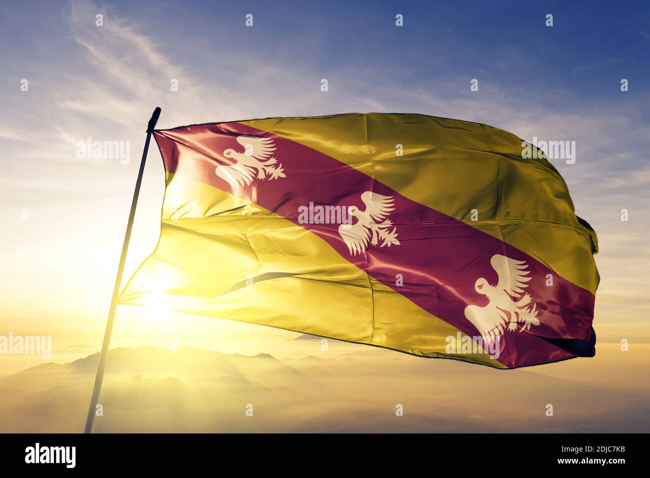 Flag of lorraine hi-res stock photography and images - Alamy
