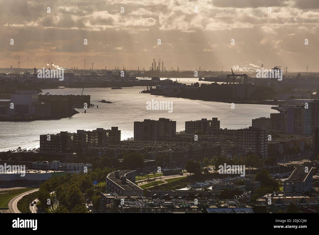 Port of rotterdam aerial hi-res stock photography and images - Alamy