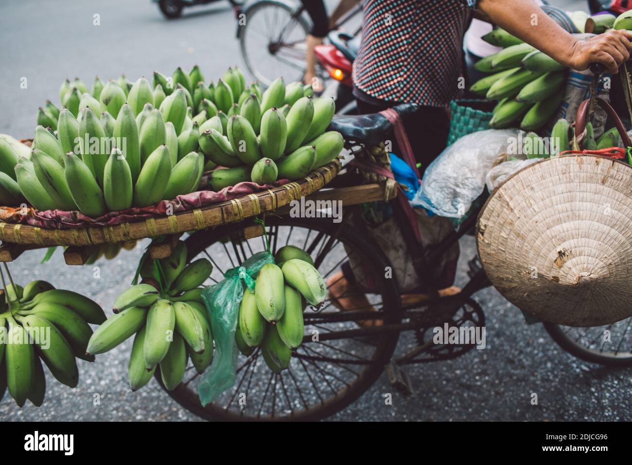Bananas on bicycle hi-res stock photography and images - Alamy
