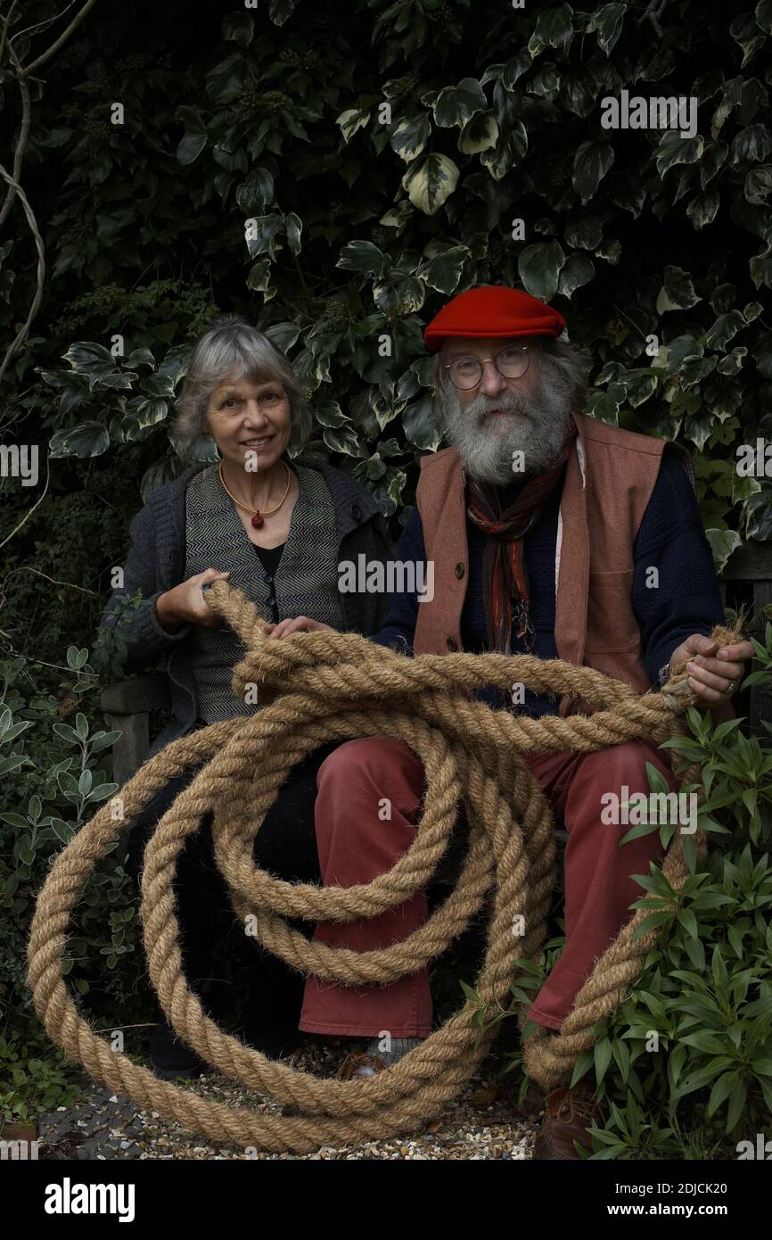 GREAT BRITAIN / England /Ipswich/Suffolk/ Des Pawson ropeworker Stock ...
