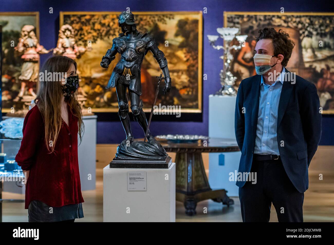 London, UK. 14th Dec, 2020. Sir Alfred Gilbert, A.R.A., R.A., M.V.O ...