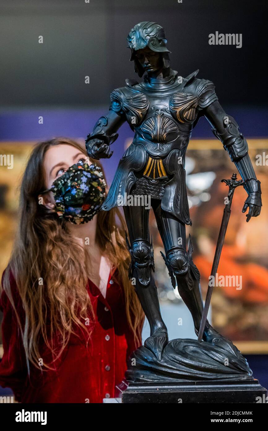 London, UK. 14th Dec, 2020. Sir Alfred Gilbert, A.R.A., R.A., M.V.O ...