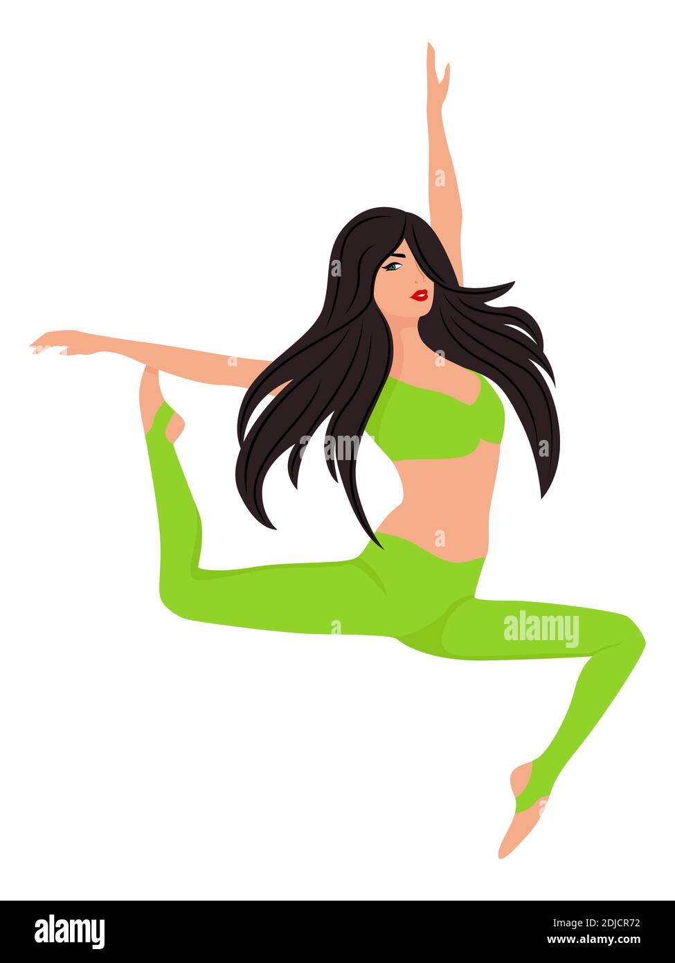 Hand woman in black suit Stock Vector Images - Alamy