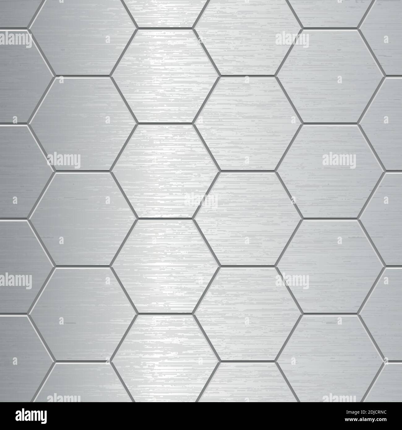 Abstract metallic background pattern with hexagons texture - Vector ...