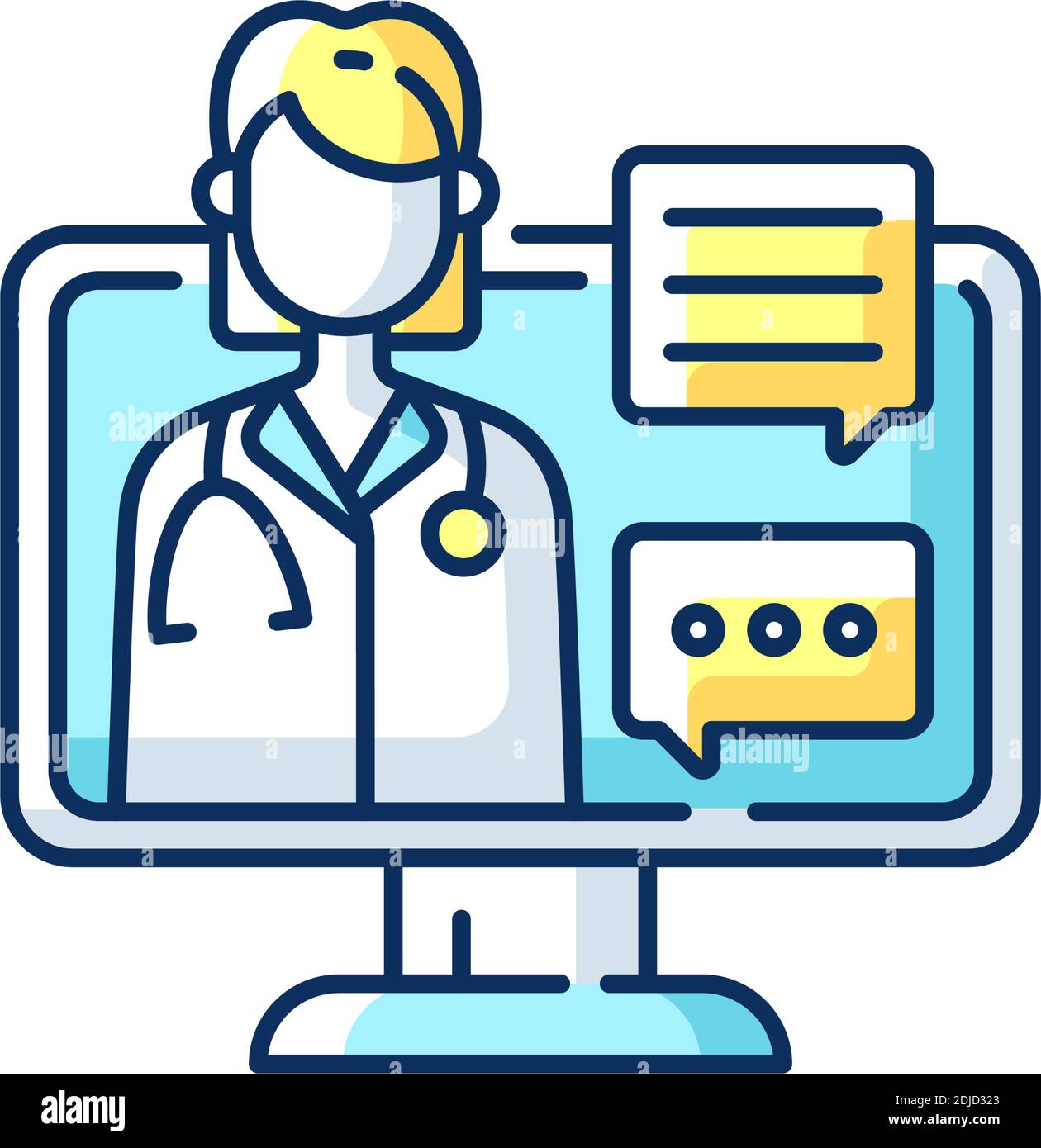 Tele urgent care hi-res stock photography and images - Alamy