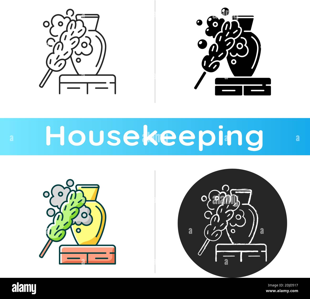 Dusting icon Stock Vector Images - Alamy