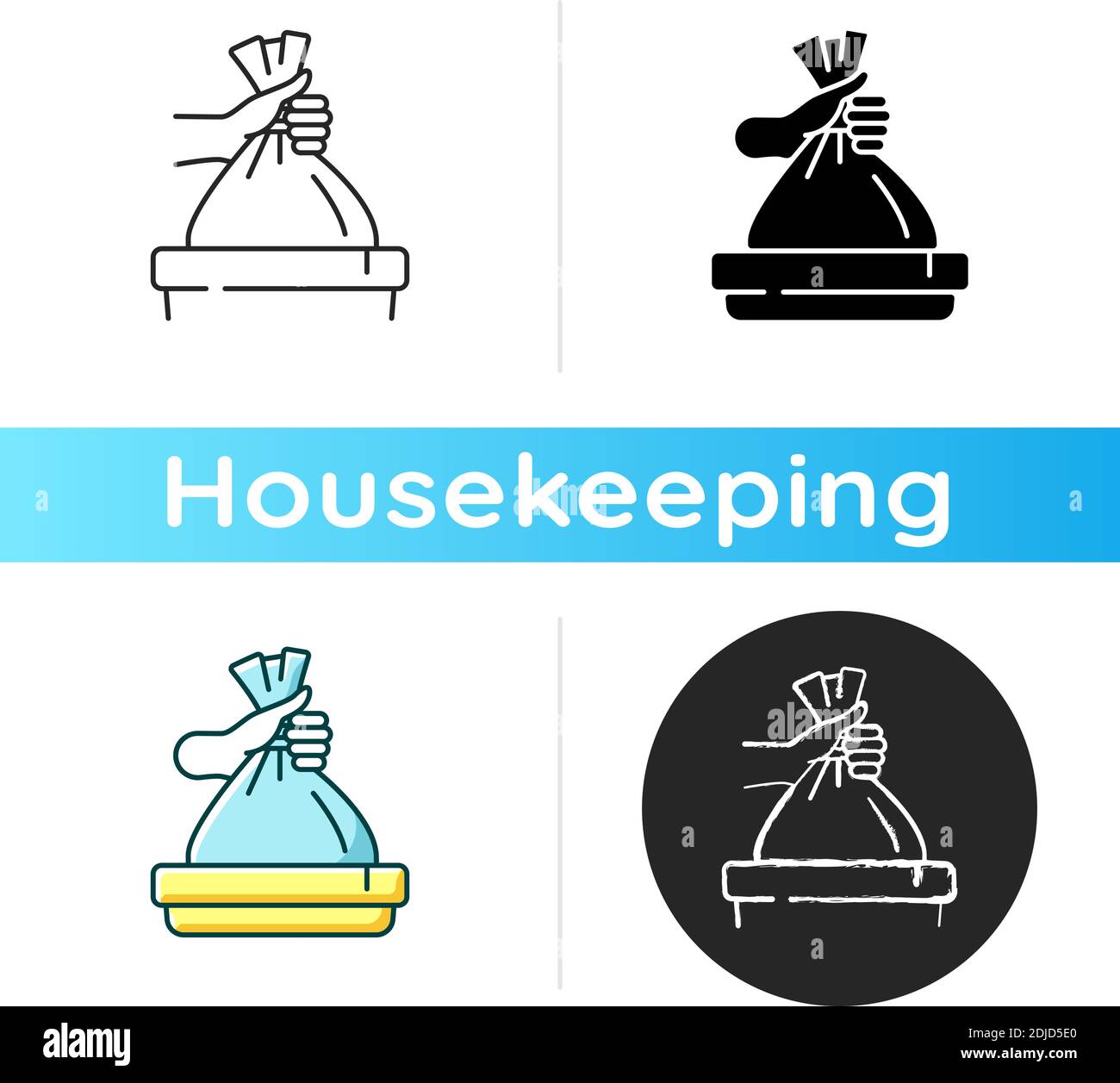 Taking out trash icon Stock Vector Image & Art - Alamy