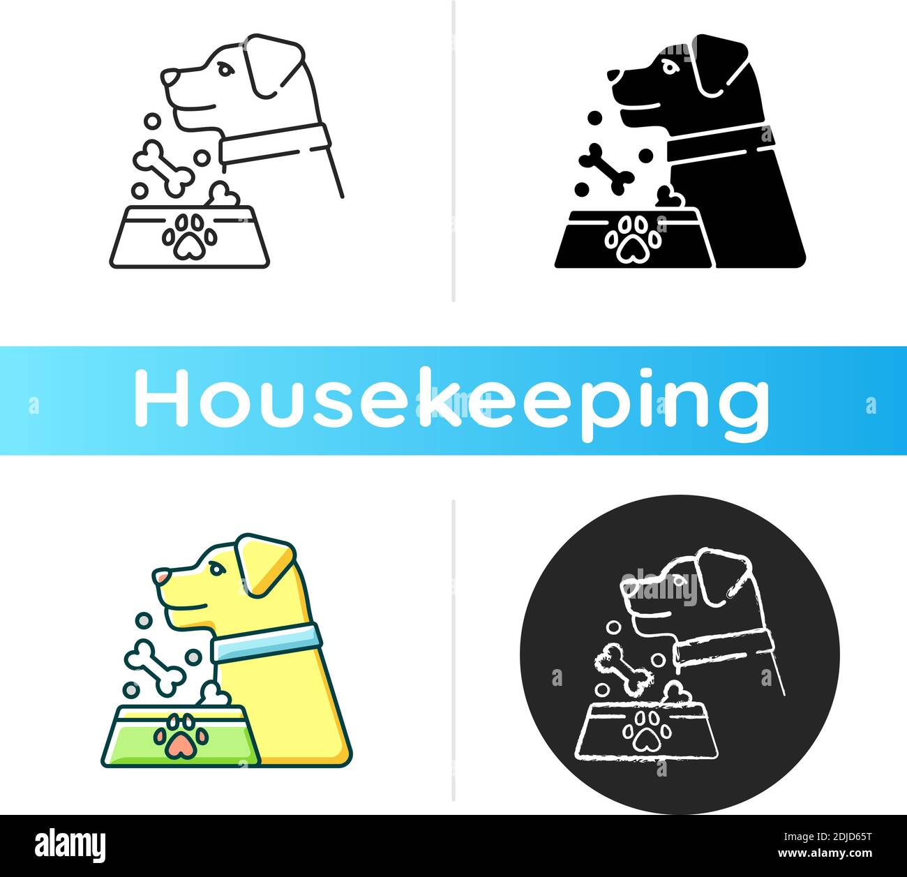 Pet feeding icon Stock Vector Image & Art - Alamy