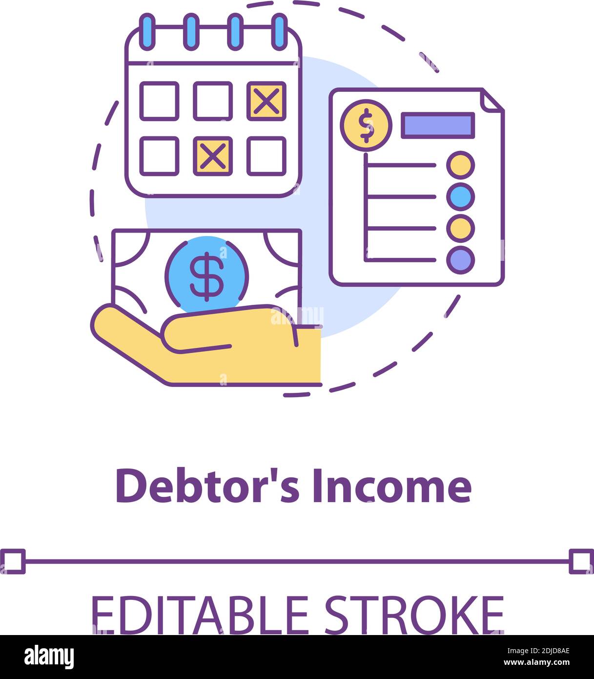 Debtor Stock Vector Images - Alamy