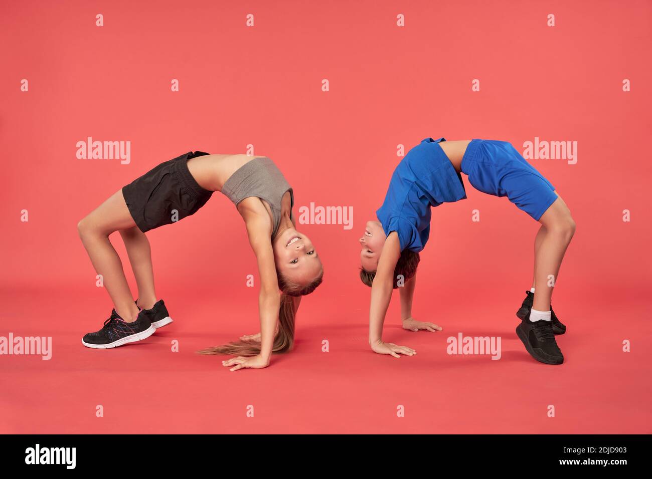 Girl bending over hi-res stock photography and images - Alamy