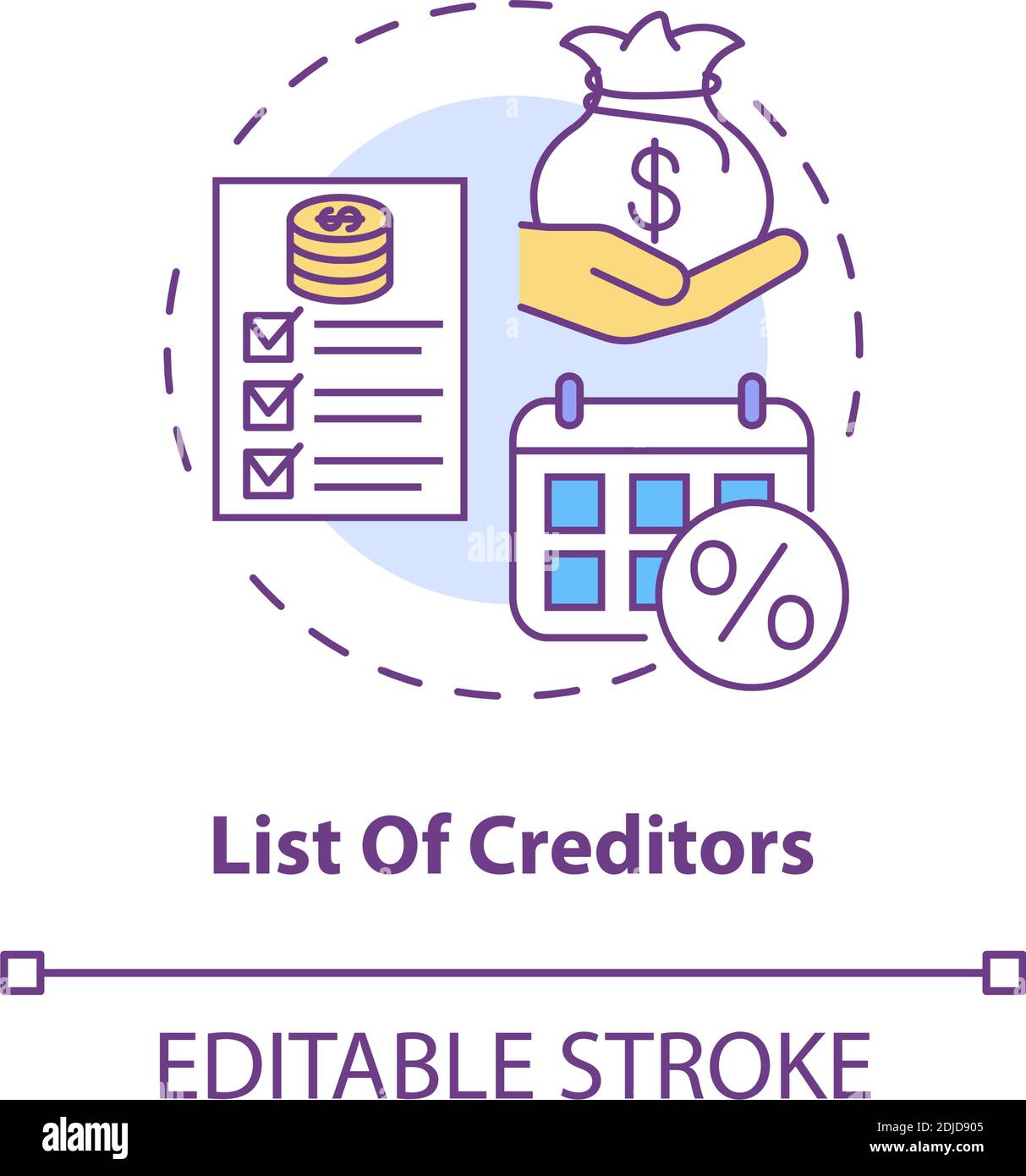 Bill debtor Stock Vector Images - Alamy