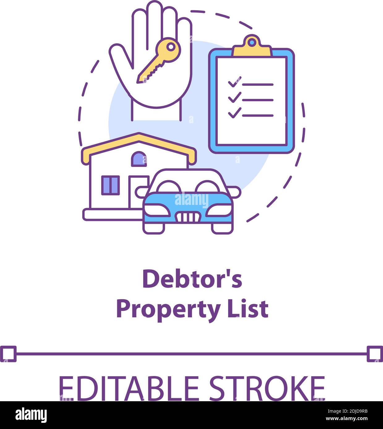 Debtor Stock Vector Images - Alamy