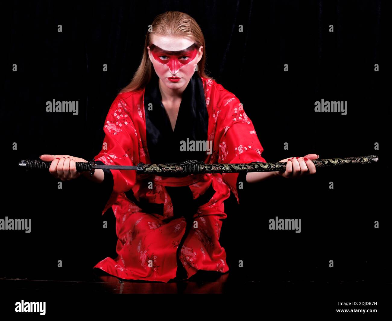 Samurai model hi-res stock photography and images - Alamy