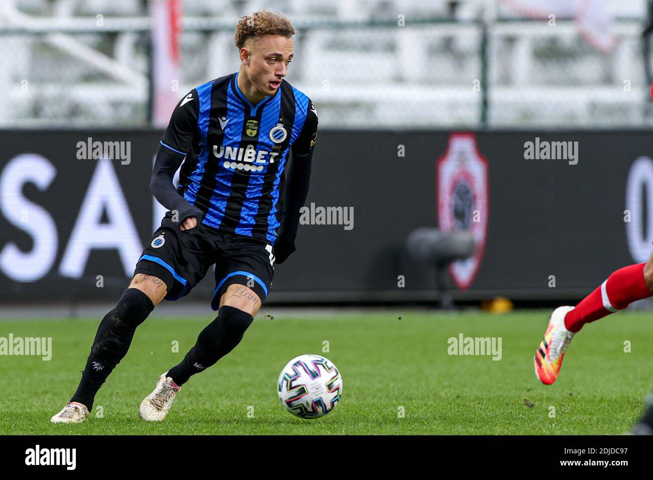 ANTWERP, BELGIUM - DECEMBER 13: Noa Lang of Club Brugge during the Pro ...