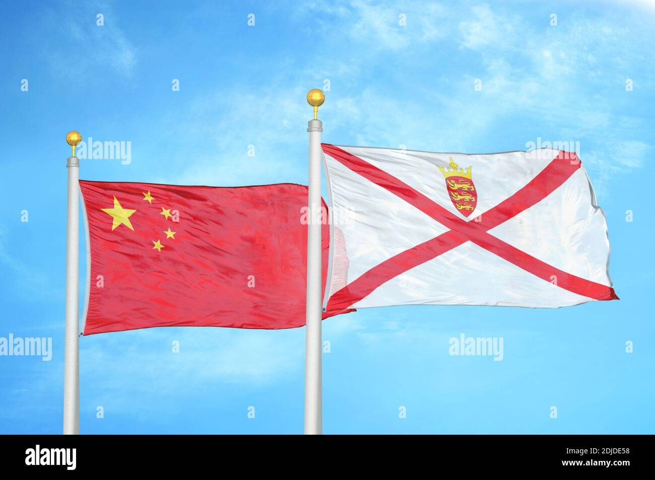 Jersey china conflict hi-res stock photography and images - Alamy