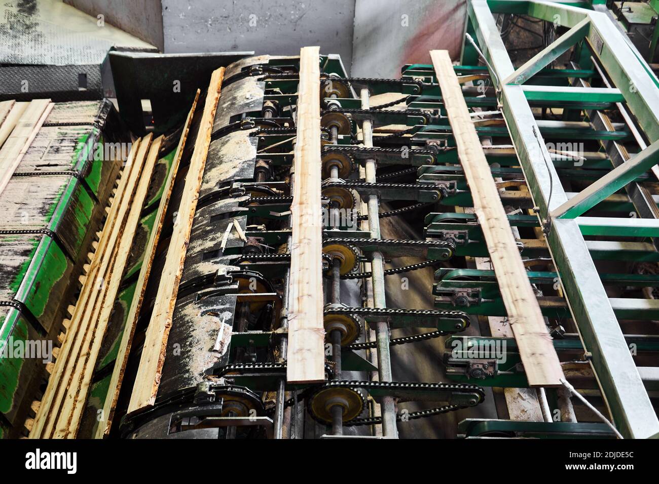 Inside a sawmill hi-res stock photography and images - Alamy