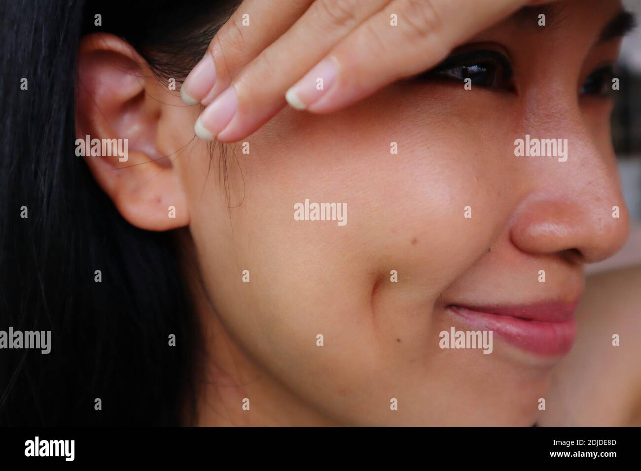 Dimple nose hi-res stock photography and images - Alamy