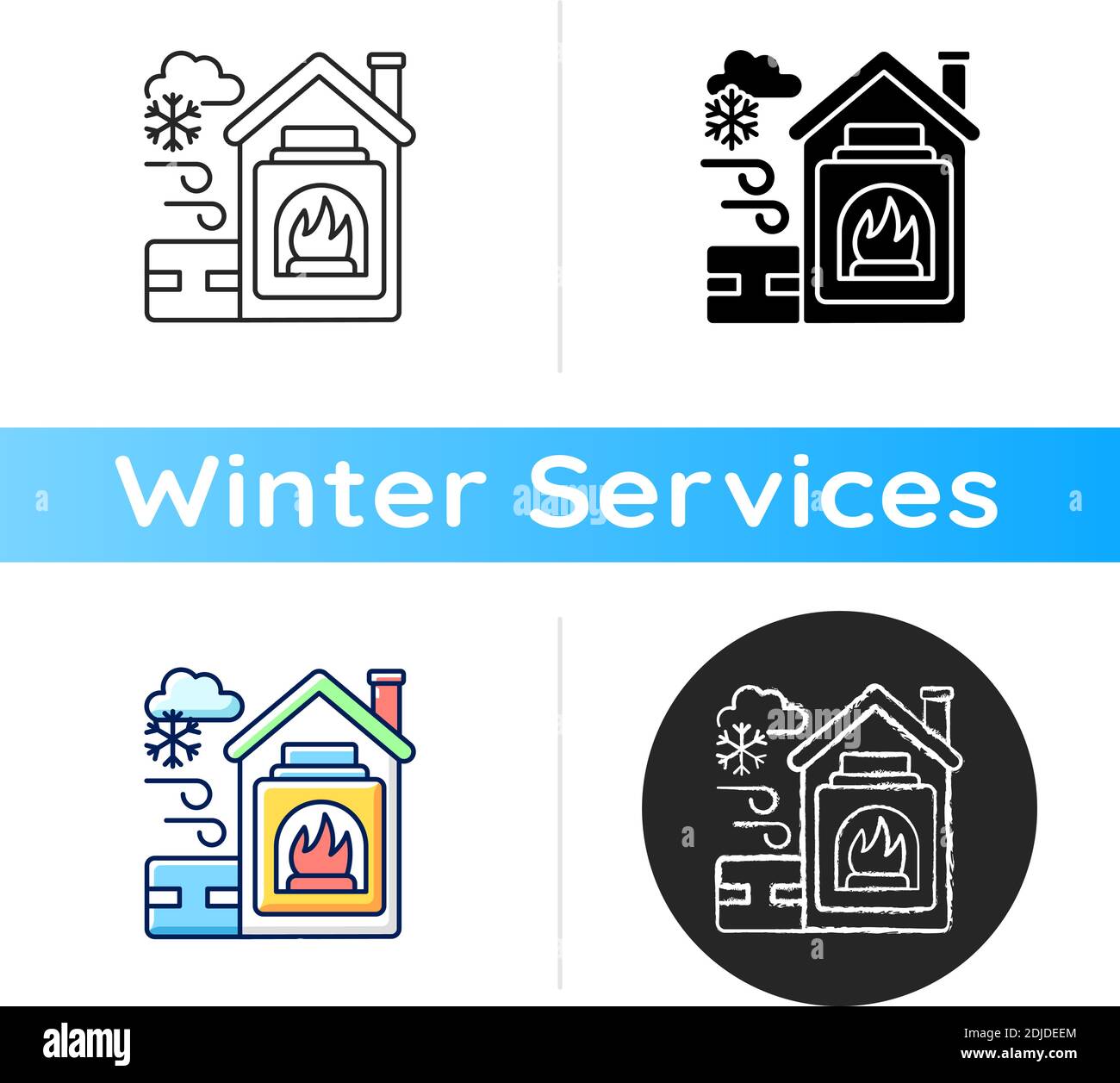 Warming center icon Stock Vector Image & Art - Alamy