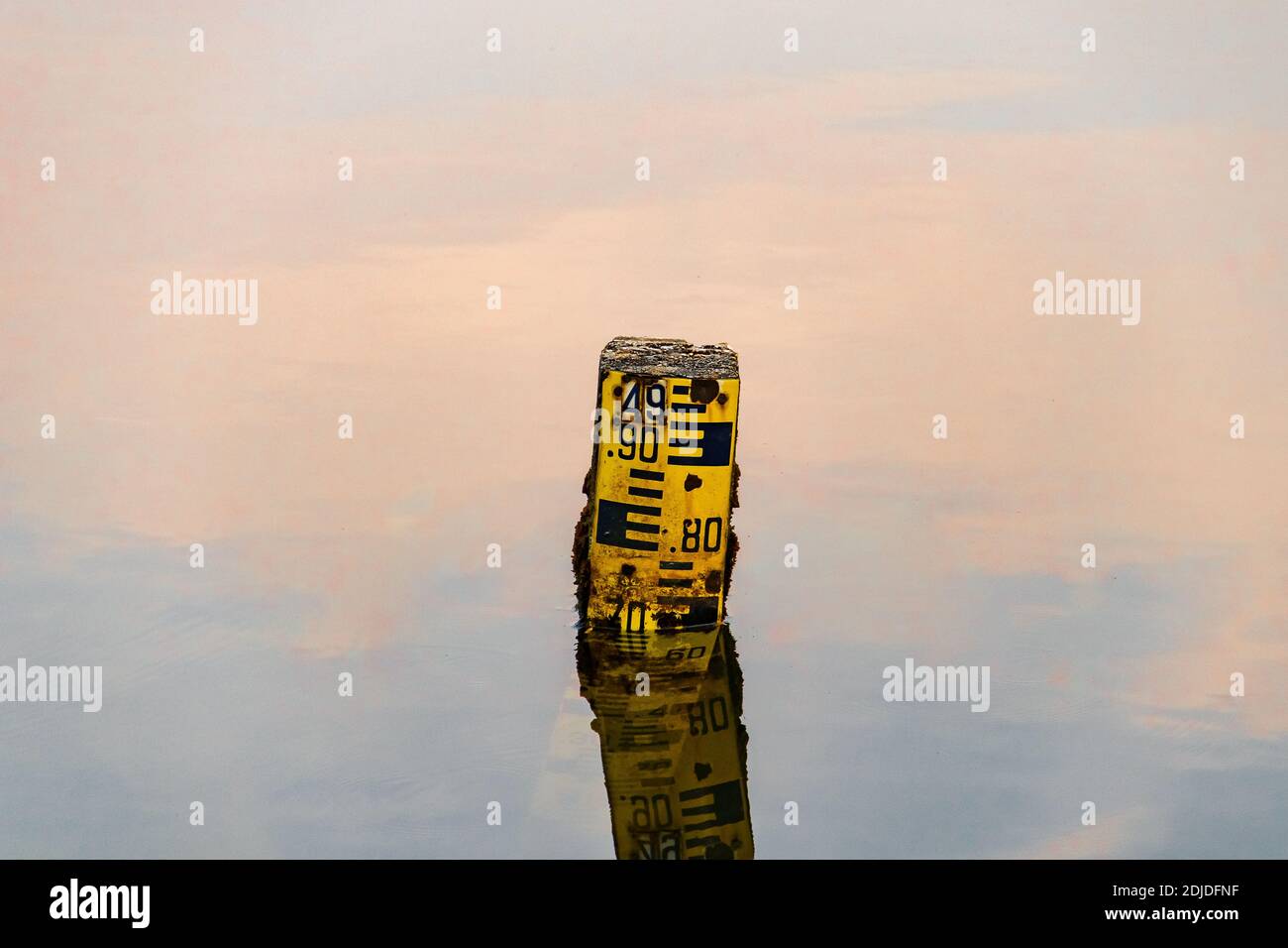 Water Level Gauge Dam High Resolution Stock Photography and Images - Alamy