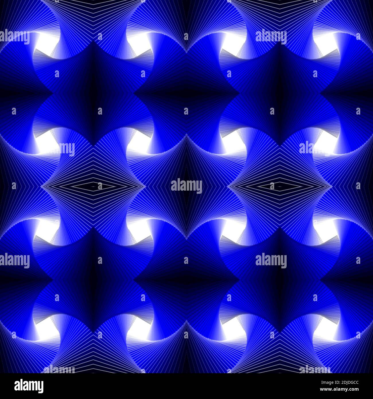Blue repeating graphic hi-res stock photography and images - Alamy
