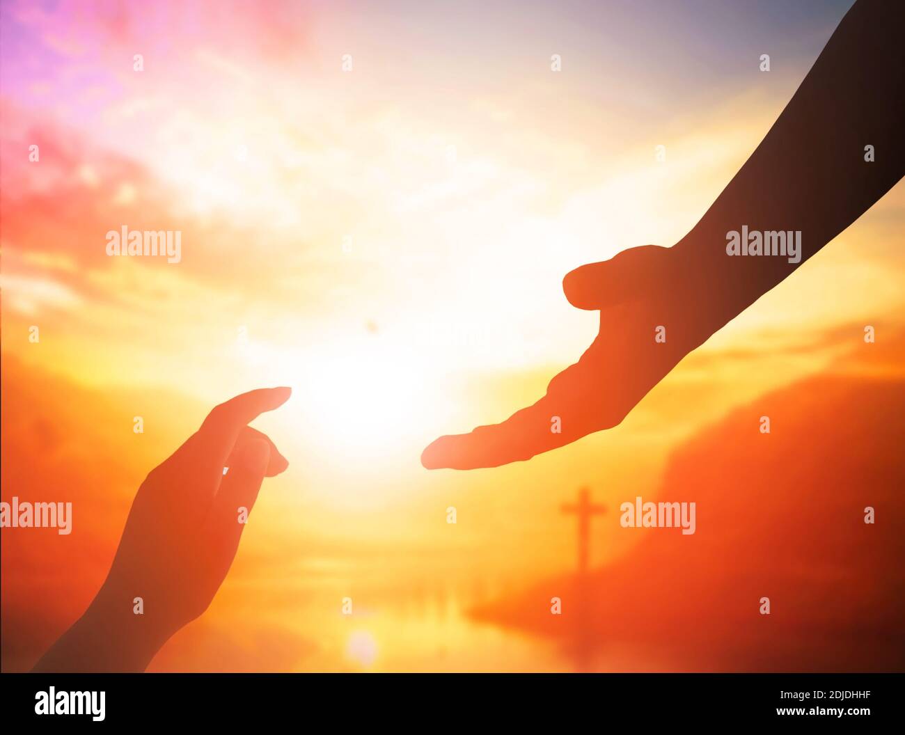 Reaching To God High Resolution Stock Photography and Images - Alamy