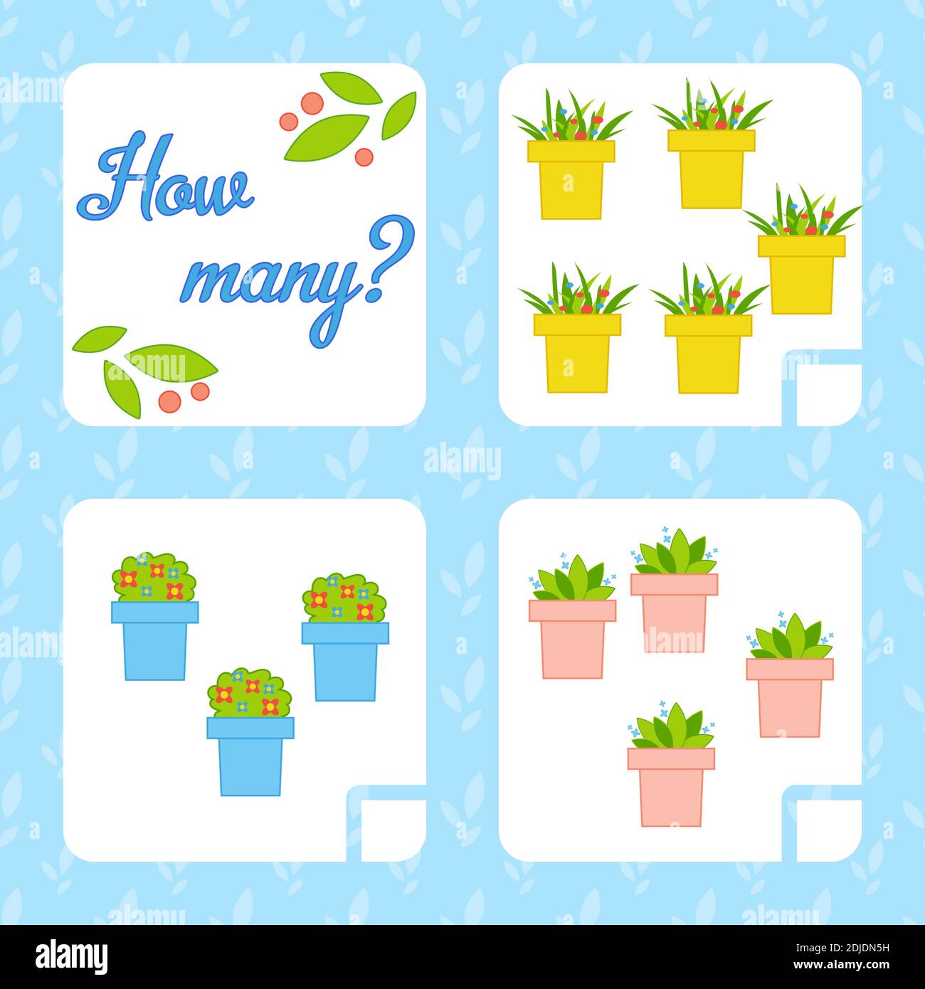 Counting game for preschool children for the development of ...