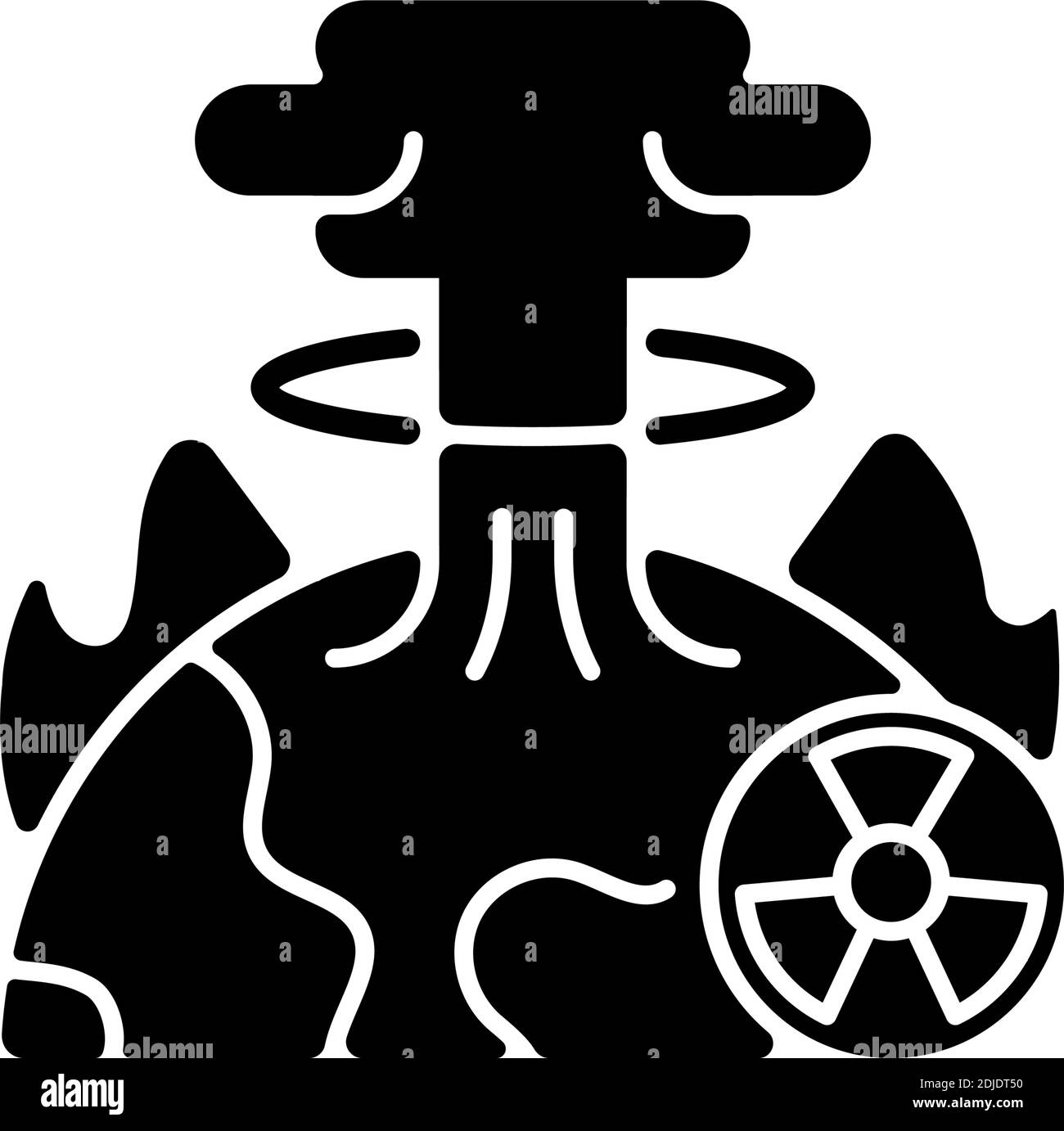 Apocalypse black glyph icon Stock Vector Image & Art - Alamy