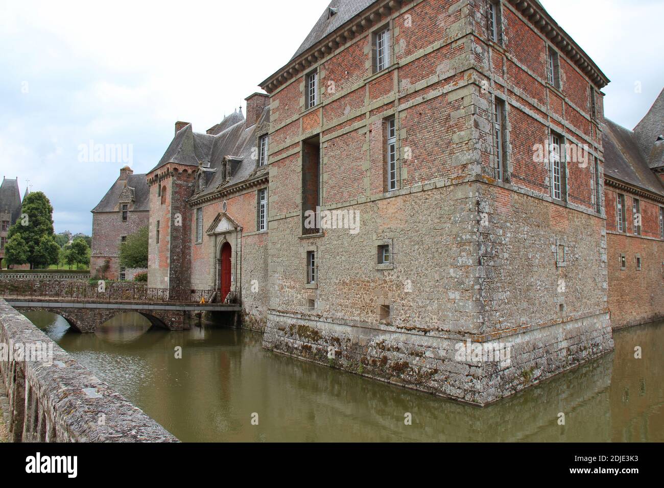 Carrouges castle hi-res stock photography and images - Alamy