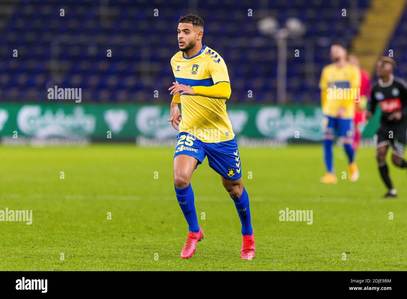Broendby, Denmark. 13th Dec, 2020. Anis Ben Slimane (25) of Broendby IF ...