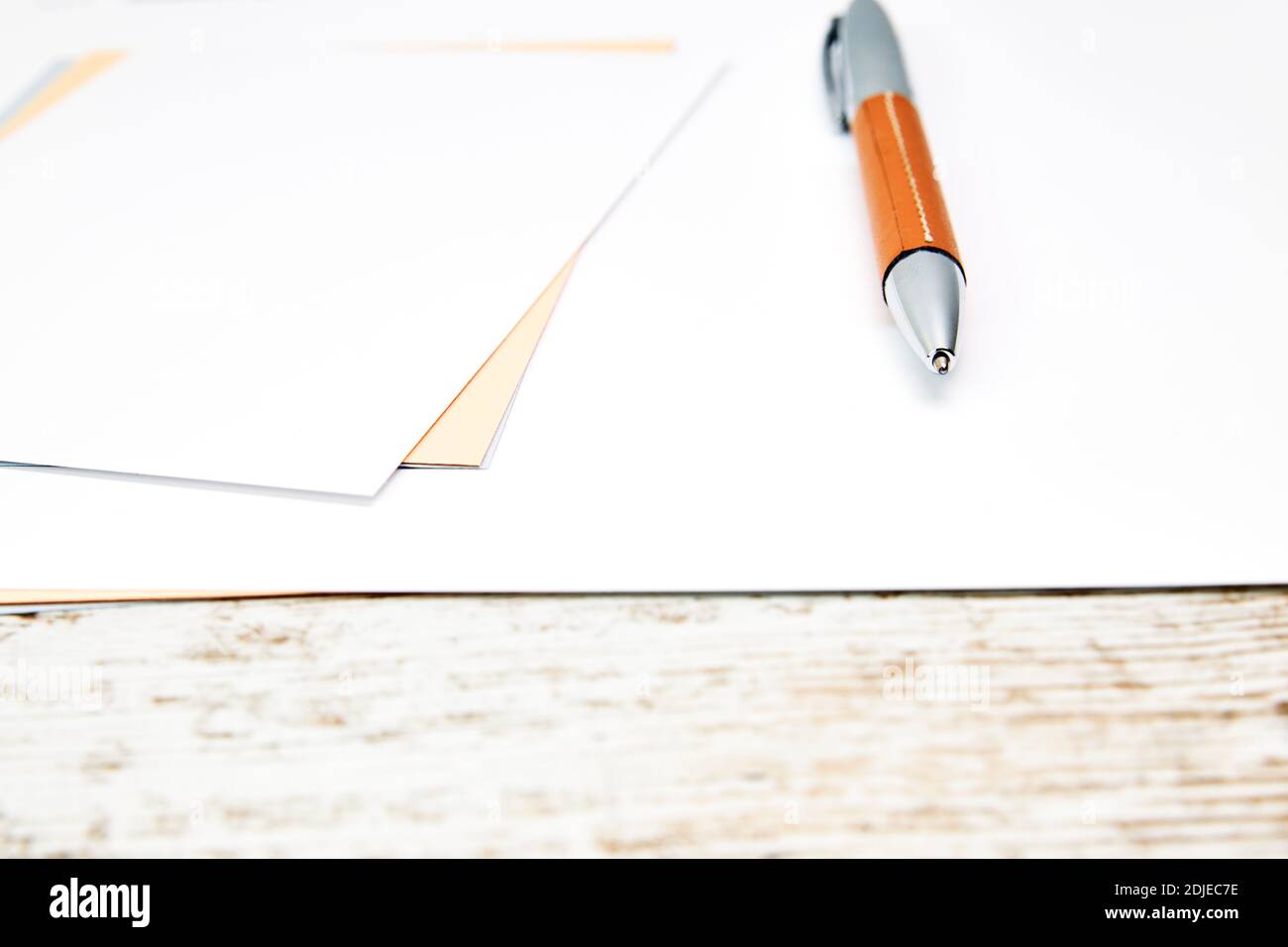 Blank Sheet Of Paper To Write On