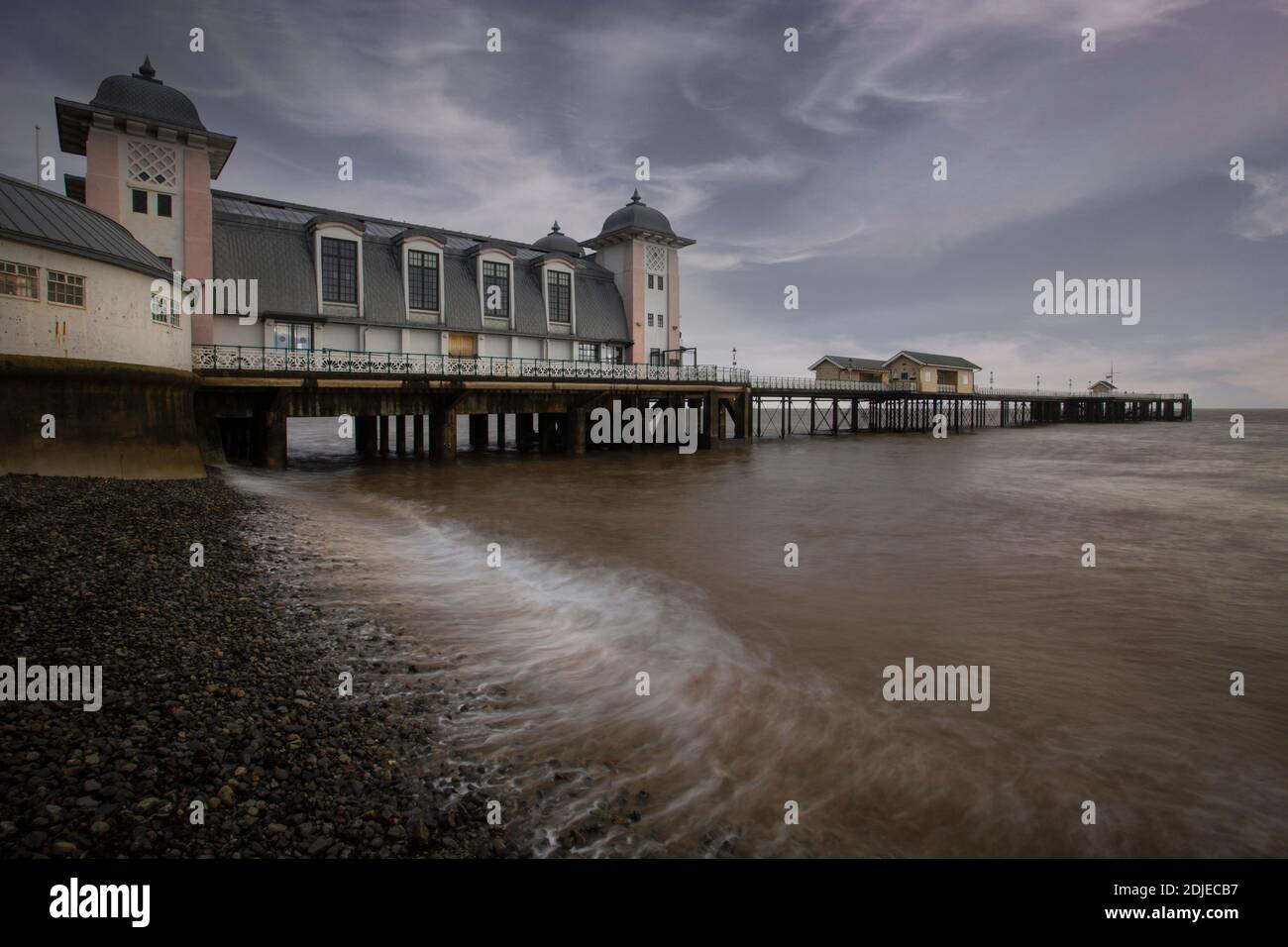 Penarth Pier South Wales Stock Photo - Alamy