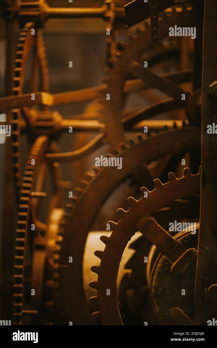 Factory gears hi-res stock photography and images - Alamy