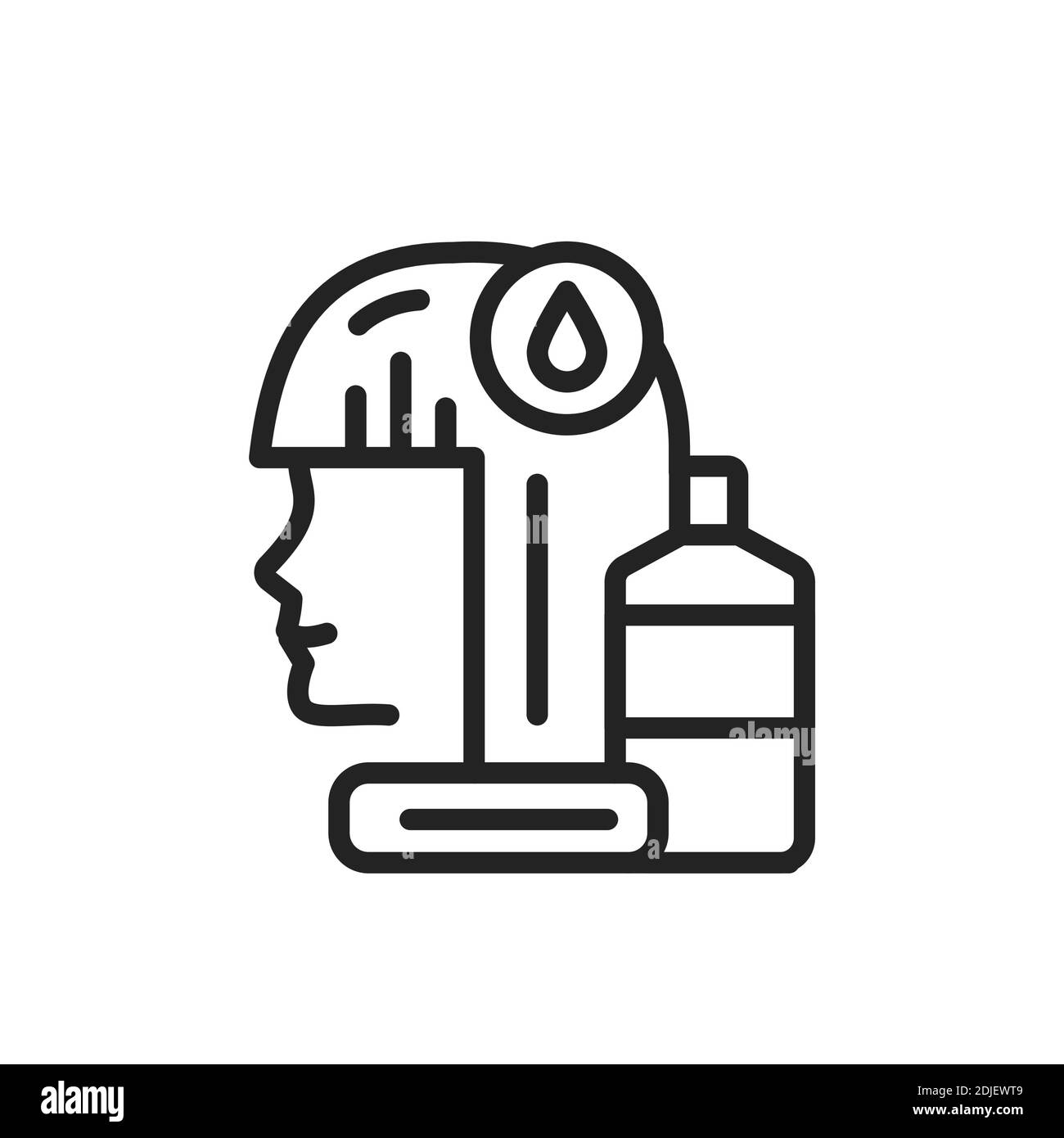 Procedure moisturizing Cut Out Stock Images & Pictures - Alamy