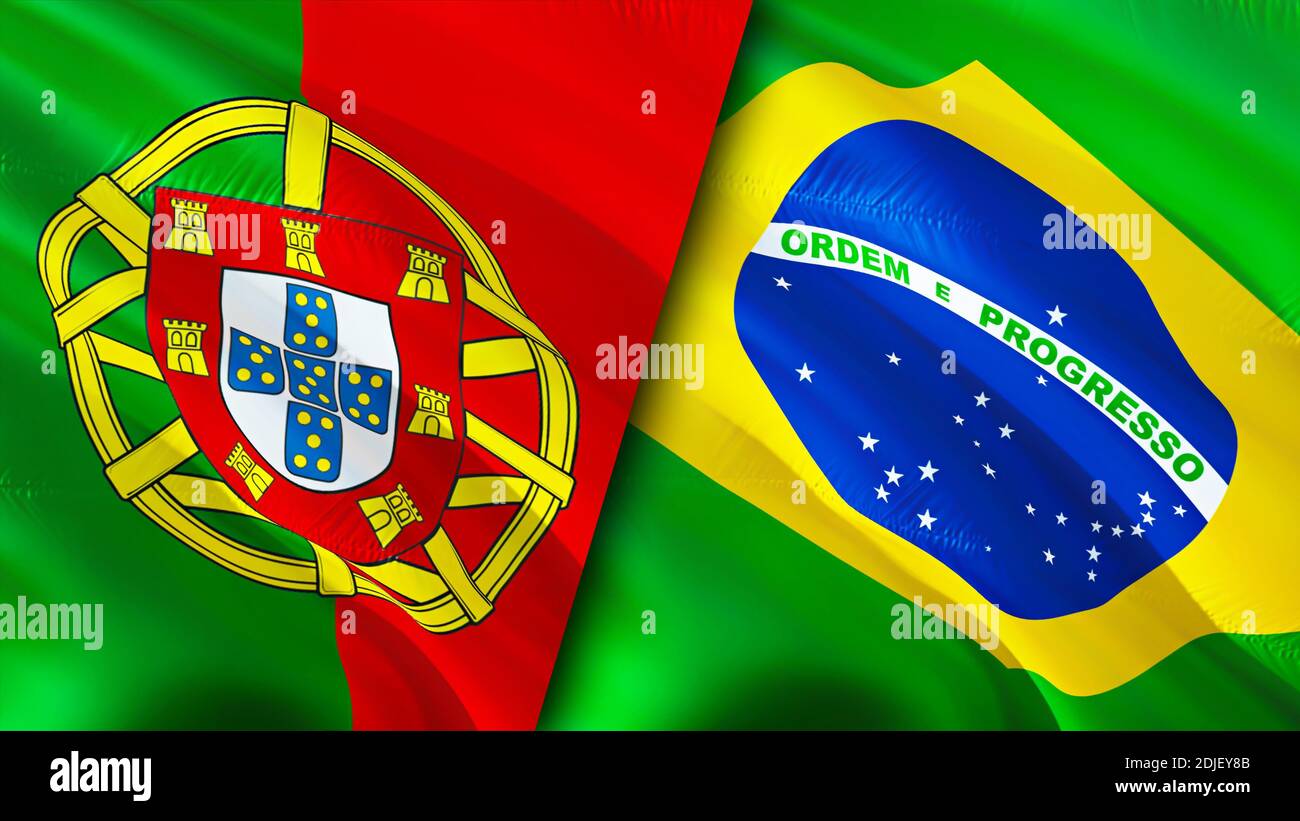 Portugal brazil flag hi-res stock photography and images - Alamy