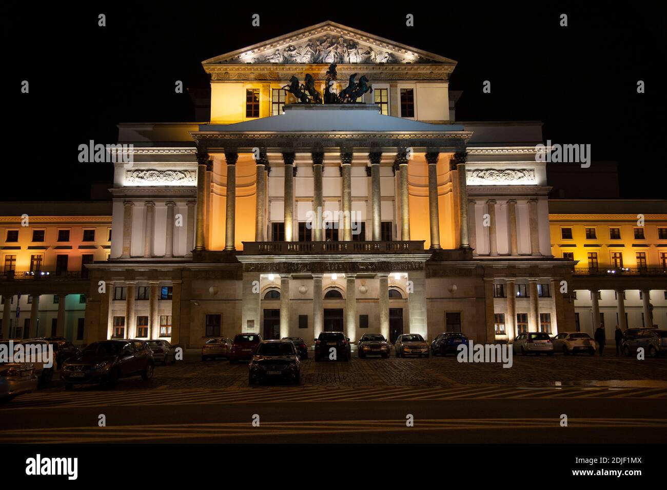 Opera House and Theatre Narodowy, Warsaw, Poland, (Photo by Casey B ...